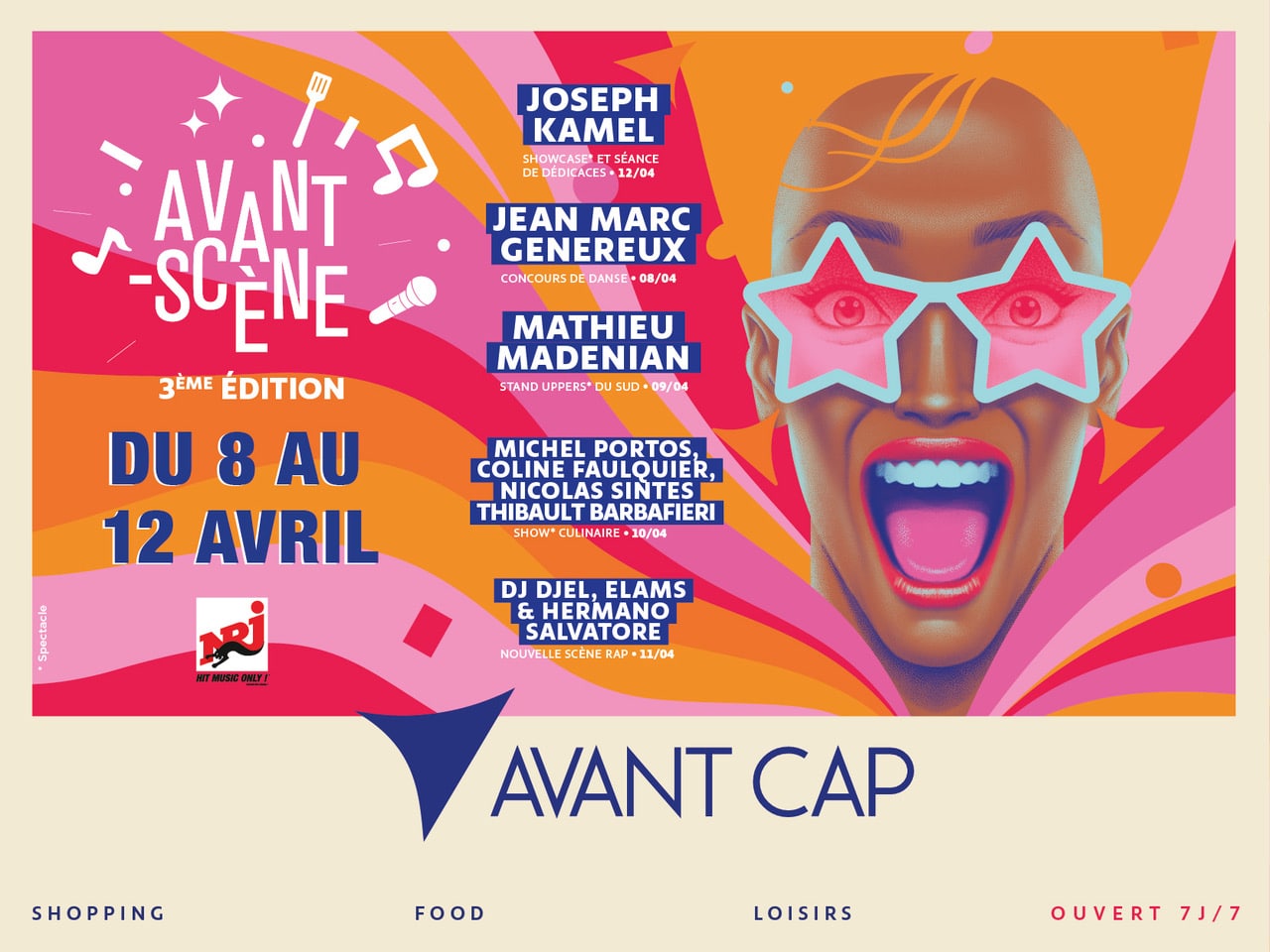 Avant-Scène 3ème édition du 8 au 12 Avril à AVANT CAP - Plan de Campagne